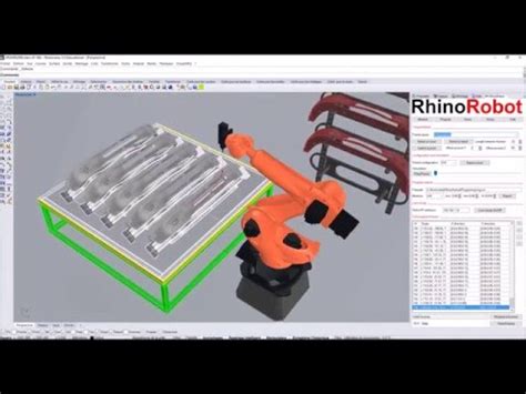 RhinoRobot V2 Simulation And Offline Programming For Industrial