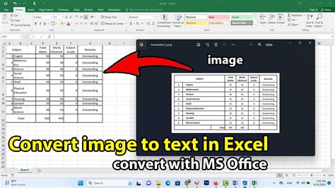 How To Convert Image To Text In Excel 2016 YouTube