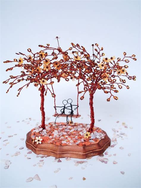 This Item Is Unavailable Etsy Wire Tree Sculpture Beaded Flowers
