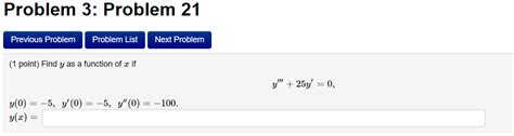 solved problem 3 problem 21 previous problem problem list