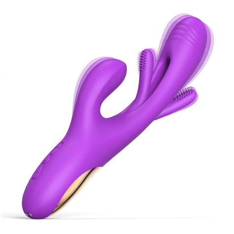 Finger Flapping Dildo G Spot Rabbit Vibrator Clitoral Massager Sex Toy For Women Ebay