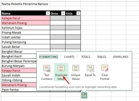 Cara Mengecek Data Duplikat Di Microsoft Excel Kusnendar