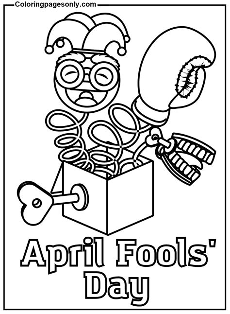 April Fools Day Coloring Pages Coloring Pages