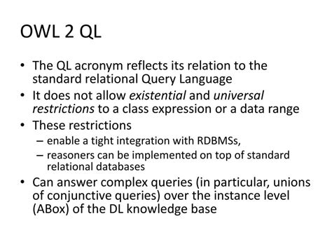 logics for data and knowledge representation ppt download