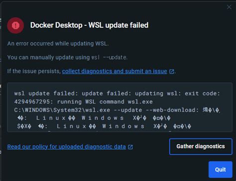 Docker Desktop 실행 오류 해결 Unexpected Wsl Error