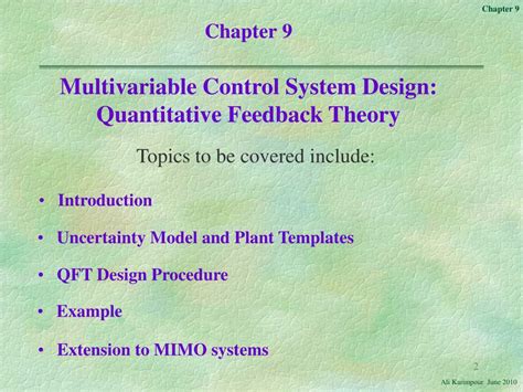 ppt multivariable control systems powerpoint presentation free download id 6956984