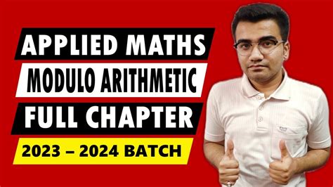 modulo arithmetic class 12 applied maths class 12 modulo arithmetic applied mathematics 2023