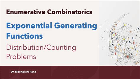 exponential generating function counting problems youtube