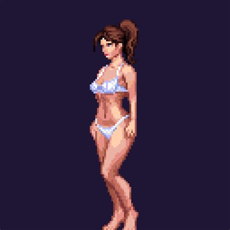 Pixel Art Female Character 128px By Gandalfhardcore