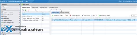 how to create a custom esxi 6 5 iso with vmware image builder gui esx virtualization