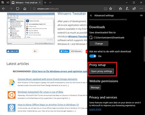 How To Set Up Proxy For Microsoft Edge