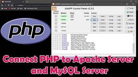PHP Programming Connect XAMPP Apache And MySQL To PHP In Netbeans 18