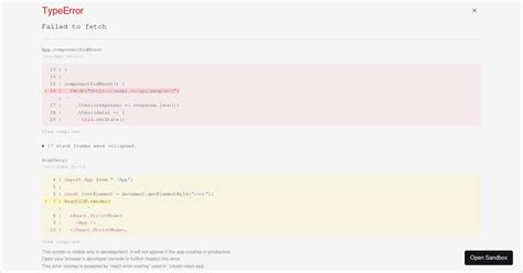Fetch API With Swapi Dev Codesandbox