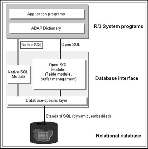 sap abap central 1 29 sap abap native sql overview