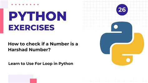 how to check if a number is a harshad number in python python exercises youtube