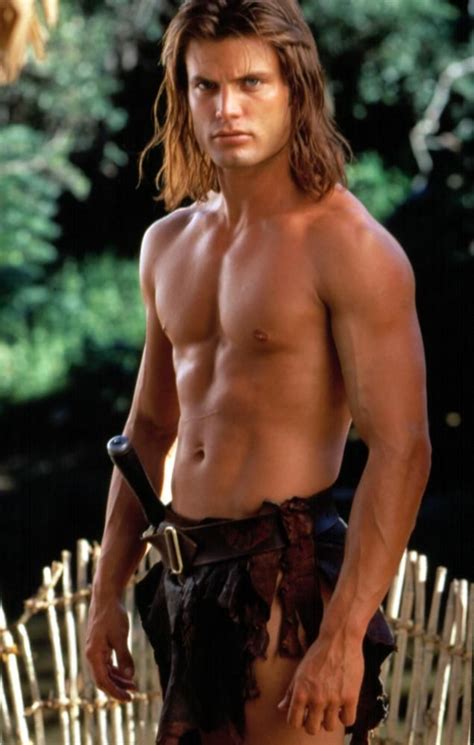 Casper Van Dien As Tarzan V Line Abs Casper Van Dien Gay Male Cosplay Attractive Guys Lost