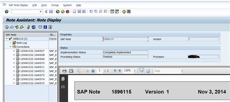 sap basis and security how to implement sap note