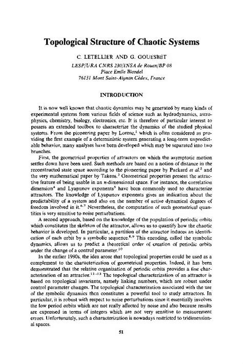 pdf topological structure of chaotic systems dokumen tips
