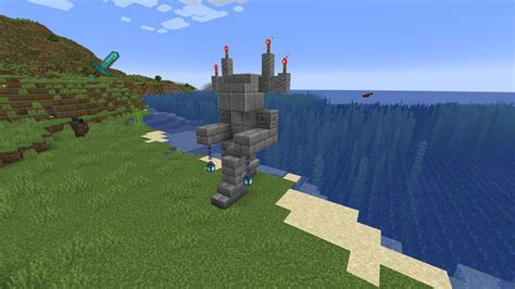 How To Build A Minecraft Statue What Box Game