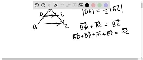 solved use vectors to prove that the line joining the midpoints of two sides of a triangle is