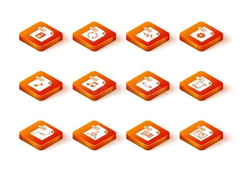 Set SVG File Document OBJ MP3 WAV DOC XML BMP And JS Icon Vector