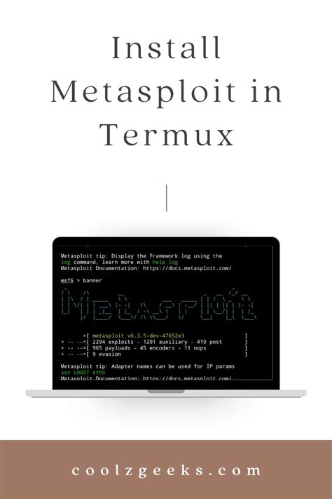 How To Install Metasploit Framework On Android Artofit