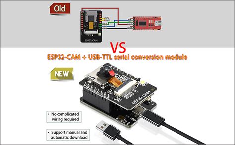 Amazon Aideepen ESP32 CAM W BT Board ESP32 CAM MB Micro USB A