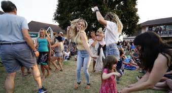 Music Festival Girls Flashing