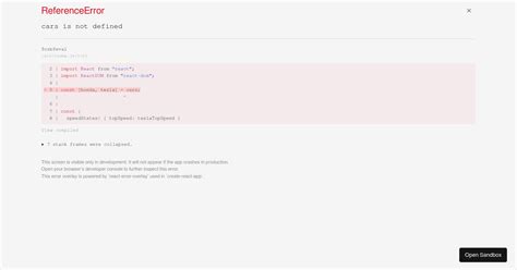 ES6 Destructuring Forked Codesandbox