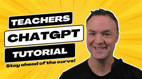 ChatGPT 101 For Teachers A Beginner S Tutorial YouTube