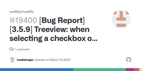 Bug Report 3 5 9 Treeview When Selecting A Checkbox Of The Treeview