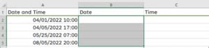How To Separate Date And Time In Excel 7 Easy Ways