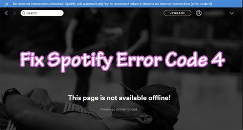 Spotify Error Code 4 Fixed It With 6 Available Solutions Tunelf