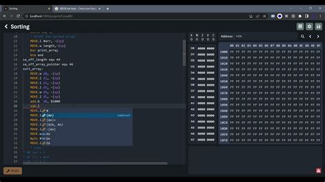 intellisense and code completion demo for m68k assembly in asm editor youtube