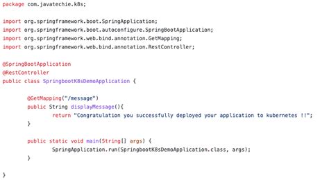 Kubernetes Tutorial Run And Deploy Spring Boot Application In K8s Cluster Using Yaml