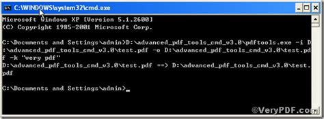 how to edit pdf keywords information using advanced pdf tools command line verypdf knowledge base