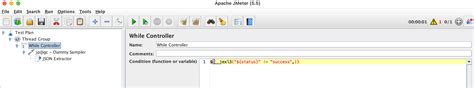 performance testing how to run the same sampler in jmeter until i get specific result in