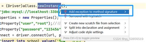 Unhandled exception java lang IllegalAccessException提示报错 unhandled