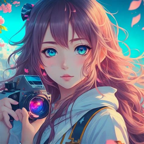 Artstation Cute Anime Girl Ai Generated X3
