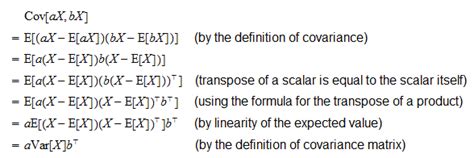 covariance matrix