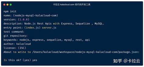 后端实战教程 如何使用 Node js 开发 RESTful API 接口Node js Express Sequelize