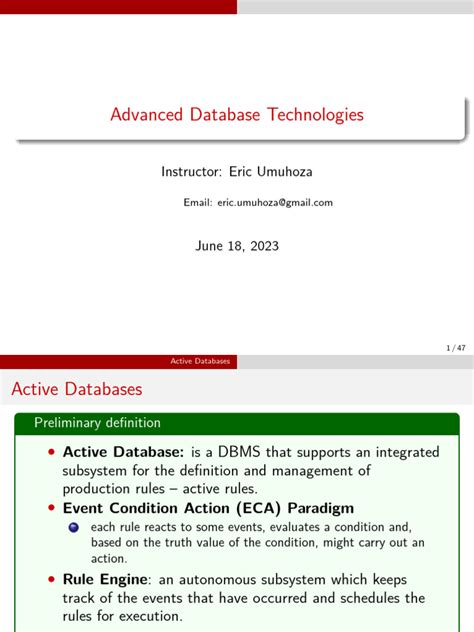 lesson02 active databases descargar gratis pdf databases sql