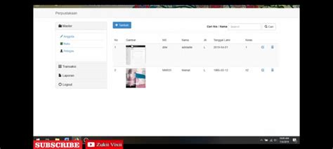 source code sistem informasi perpustakaan dengan php mysql php id blog