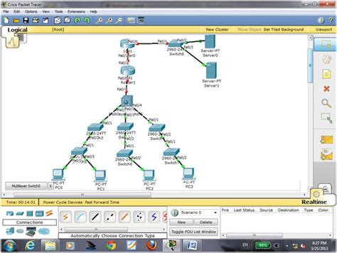 Ccna R S Ccna Lab Vlan Trunk Vtp Intervlan Routing Layer Switch Hot