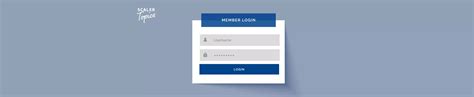 Forms In HTML Scaler Topics