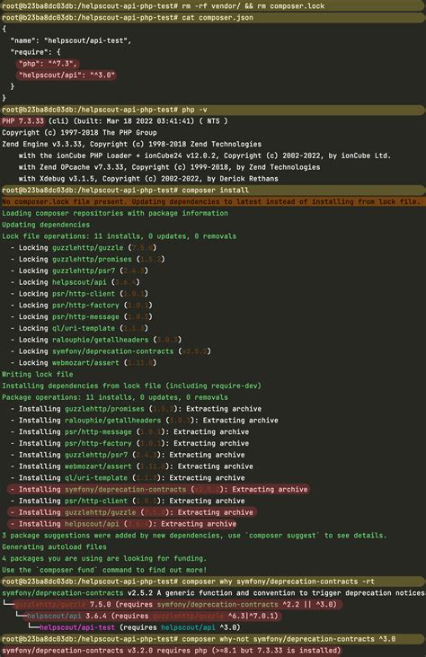 your composer dependencies require a php version 8 1 0 · issue 302 · helpscout helpscout