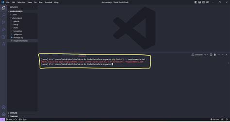 Erro ao rodar o código python manage py runserver Django