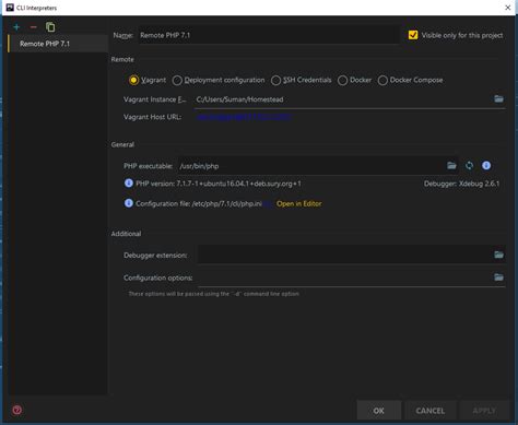 Php Configure Phpstorm Xdebug And Laravel Stack Overflow