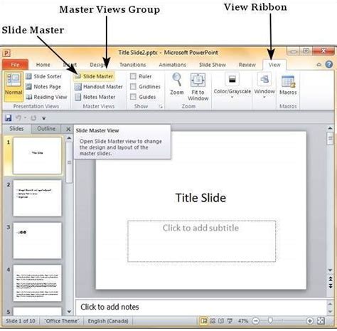 Using Slide Master In Powerpoint MEGATEK ICT ACADEMY