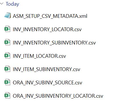 How To Mass Create Locators In Oracle Fusion Inventory Cloud Customer
